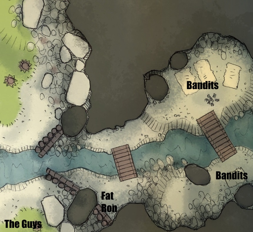 Bandit Cave Map