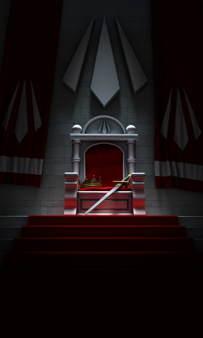 Empty Throne Wallpaper